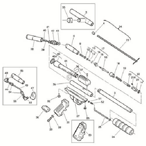 Component Concepts Phantom Gun Diagram – TippmannParts