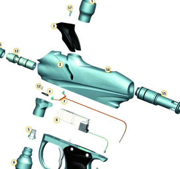 DYE Proto PM5 Parts and Manual – TippmannParts