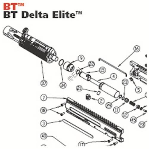 Empire BT Delta Elite Parts and Diagram – TippmannParts