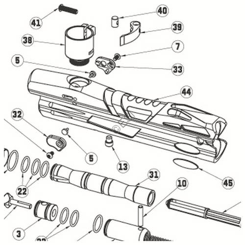 Extreme Rage ER3 Parts and Diagram – TippmannParts