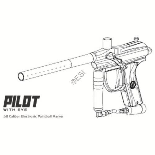 Kingman Spyder Pilot with Eye 07 Parts and Manual – TippmannParts