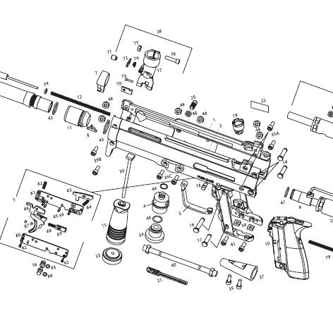 PMI PCS US 5 Parts and Diagram – TippmannParts