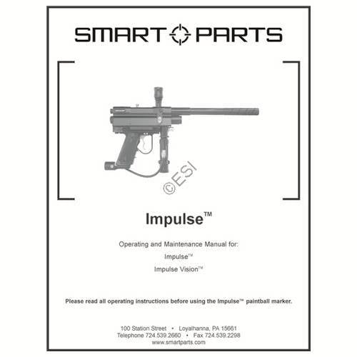 Smart Parts Impulse Parts and Manual – TippmannParts
