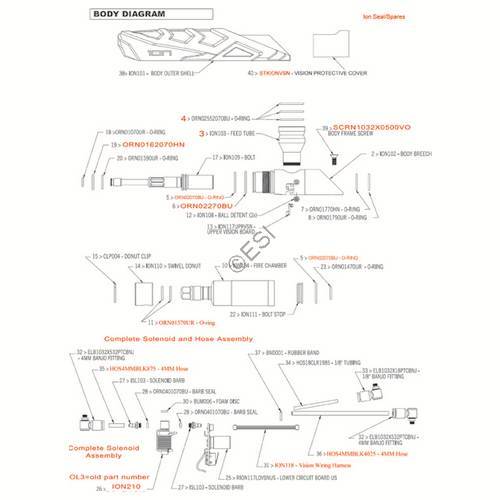 Smart Parts Ion Parts and Diagram – TippmannParts