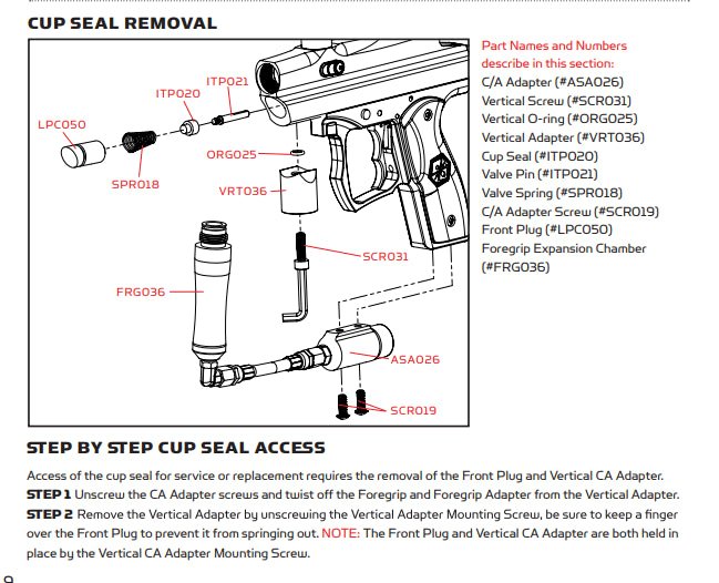 Spyder Opus 50 Parts and Manual – TippmannParts