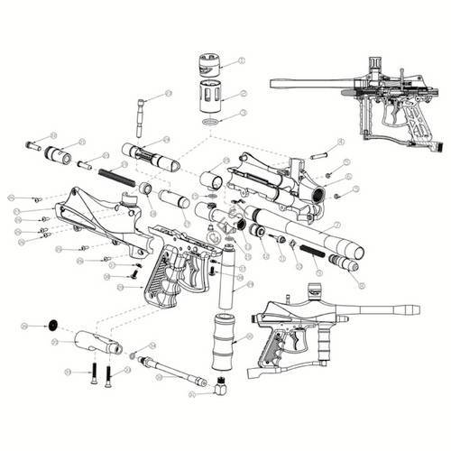 Stryker STR-1 Parts and Diagram – TippmannParts