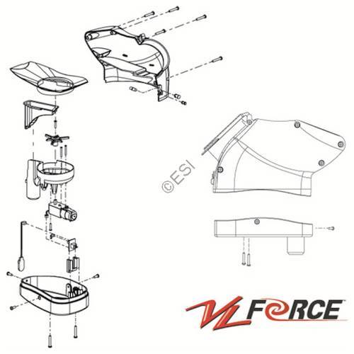 ViewLoader Force Hopper Parts and Diagram – TippmannParts