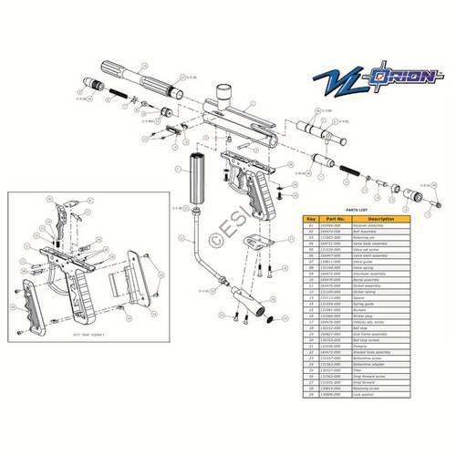 ViewLoader Orion Parts and Diagram – TippmannParts