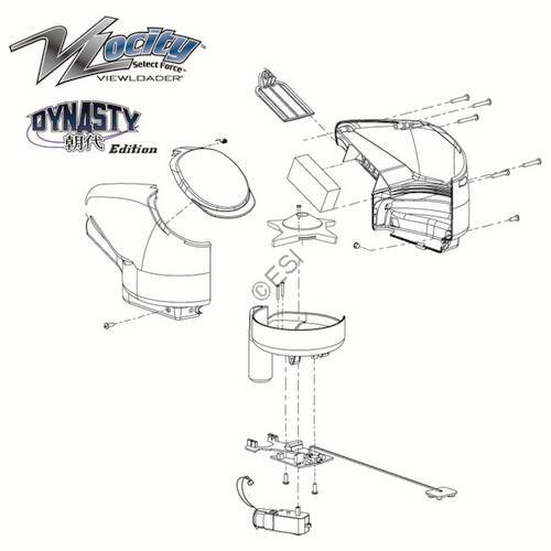 ViewLoader Vlocity Dynasty Hopper Parts and Diagram – TippmannParts