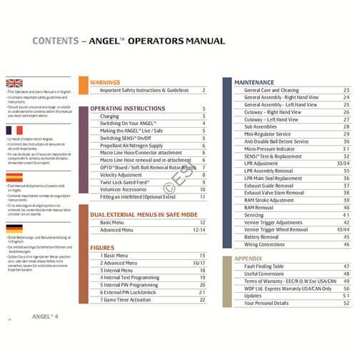 WDP Angel 4 Gun Manual – TippmannParts