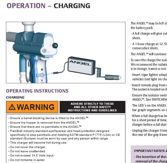 WDP Angel Speed 03 Parts and Manual – TippmannParts