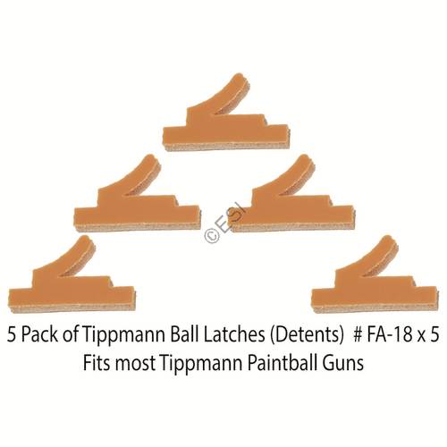 5 Pack of Ball Latch Detents - PMI Part #72211 x 5 – TippmannParts