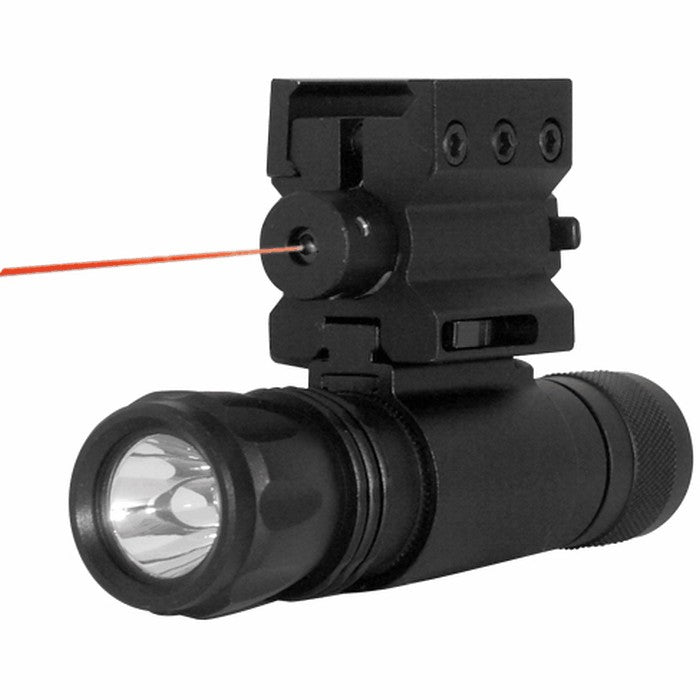 NcSTAR Laser Sight with LED Flashlight with Quick Release Combo Kit ...