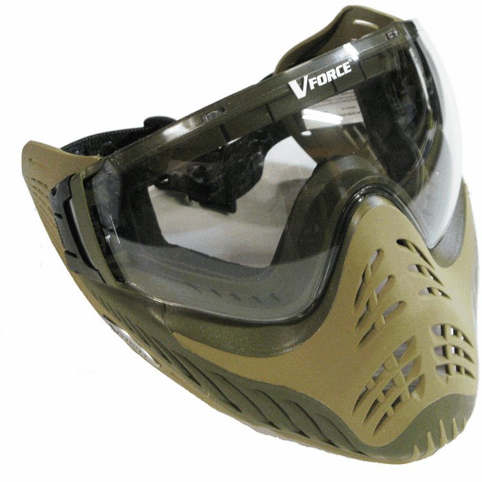 VForce Profiler Paintball Goggle - Olive Drab and Desert Tan ...
